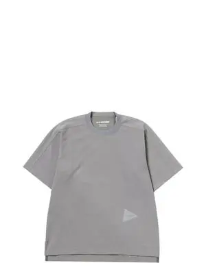 AND WANDER Uv Cut Dry T-shirt - Grey