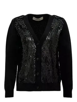 Golden Goose Sequin-embellished Cardigan - Black
