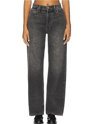 EB DENIM Sofia High Rise Relaxed Jean - Black