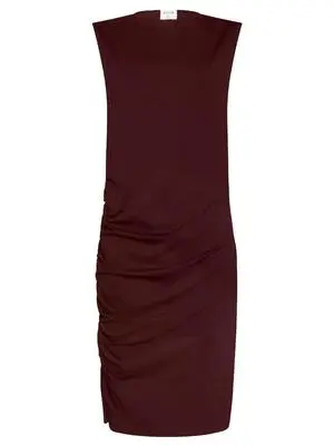 Wolford Gathe Mini Dress - Red
