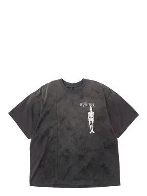 DOUBLET Skeleton-print Tie-dye T-shirt