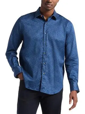 Robert Graham Beekman Button Down Shirt - Navy