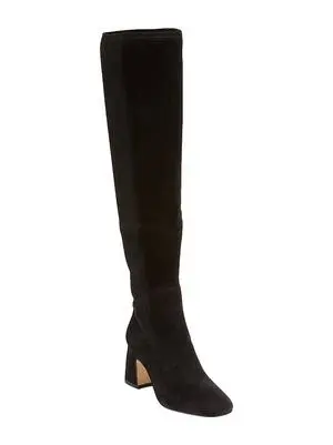 Cole Haan Georgette Over-the-knee Boots - Black Suede