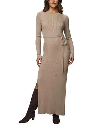 Splendid Georgie Maxi Sweater Dress - Light Cedar