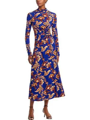 Cara Cara Hera Dress - Regal Paisely Blue