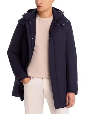 SAVE THE DUCK Sid Hooded Jacket - Blue Black