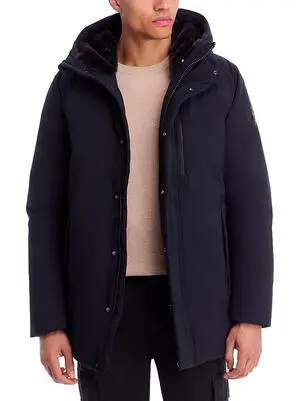 SAVE THE DUCK Antoine Hooded Puffer Jacket - Black