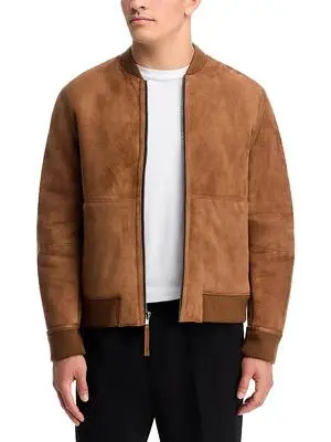 Vince Shearling Bomber Jacket - Highland