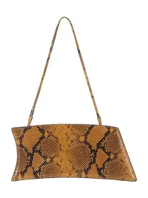Staud Coco Leather Shoulder Bag Snake