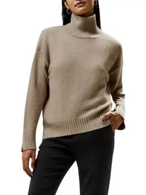 Lilysilk Relaxed-fit Cashmere Sweater - Beige