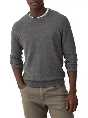 Marine Layer Sweater Tee - Charcoal