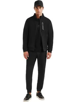 Rudsak Safrin Zip-up Sport Jacket - Black