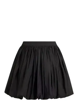 Karl Lagerfeld Plated Mini Skirt - Black