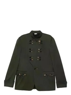 Comme Des Garçons Double-breasted Jacket - Green