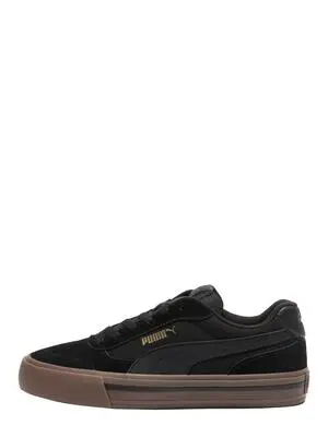 PUMA Court Classic Vulcanized Sneakers - Black