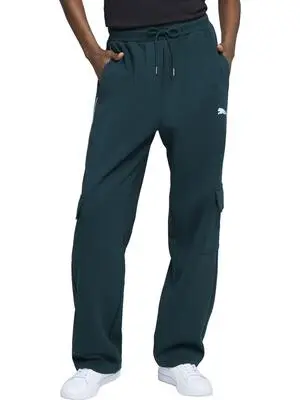 PUMA Sport Pack Relaxed Fit Cargo Pants Green