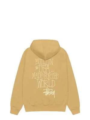 StÜssy Built In Usa Hoodie - Curry