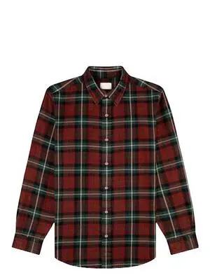 Aimé Leon Dore Plaid Overshirt - Red