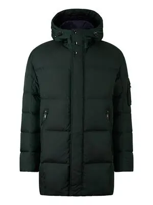 Bogner Jones Down Short Coat - Dark Green