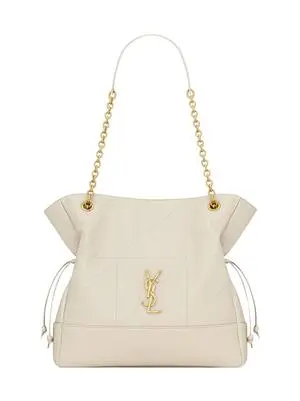 Saint Laurent Small Jamie Shopping Tote - Cream