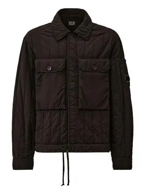 C.P. COMPANY Short Padded Jacket - Black