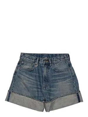 R13 Nina Denim Short - Blue