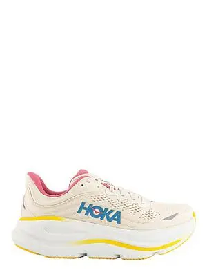 Hoka Bondi 9 Mesh Trainers Alabaster Birch F