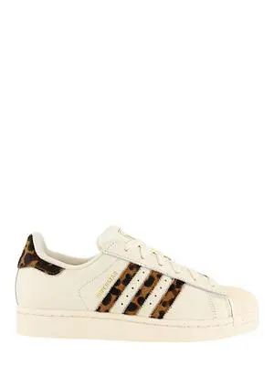 Adidas Superstar Ii Woven Trainers - Leopard Cream White Prel