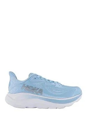 HOKA Clifton 10 Mesh Trainers Glacier Blue Silver F