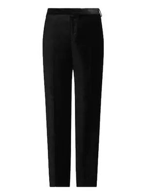 LARDINI Viscose Chino Pants - Black
