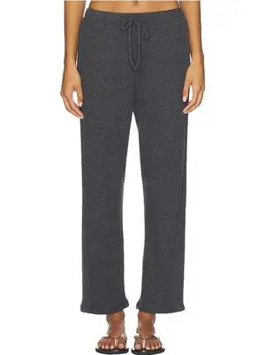 PERFECTWHITETEE Remi Drawstring Pant - Charcoal
