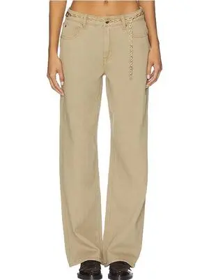 Lioness Afterglow Wide Leg Pants - Stone