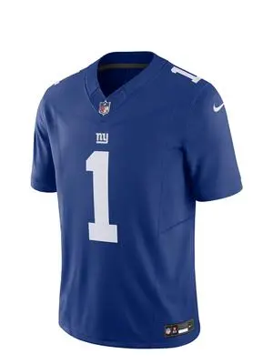 Nike Malik Nabers New York Giants Dri-fit Nfl Limited Jersey - Blue