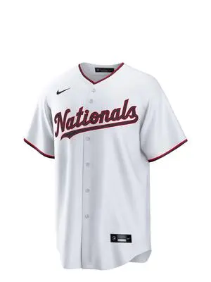 Nike Cj Abrams Washington Nationals Mlb Replica Jersey - White