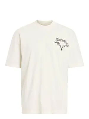 ALLSAINTS Organic Cotton Drip T-shirt - White