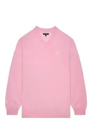 MALBON X Jesper Parnevik V-neck Sweater - Pink