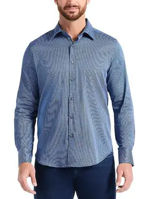 Robert Graham Cortland Button Down Shirt - Navy