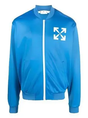 Off-White Single Arrow Slim Track Jacket - Blue/white