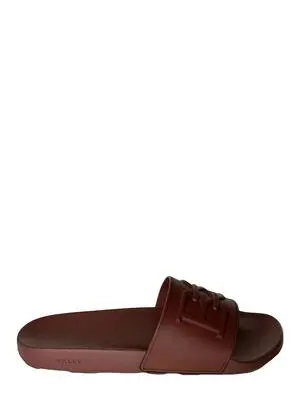 Bally Scotty Rubber Sandal - Heritage Red