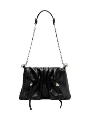 Isabel Marant Étoile Bolton Small Leather Shoulder Bag - Black