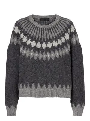 NILI LOTAN Alena Alpaca And Wool-Blend Sweater
