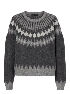 NILI LOTAN Alena Alpaca And Wool-Blend Sweater