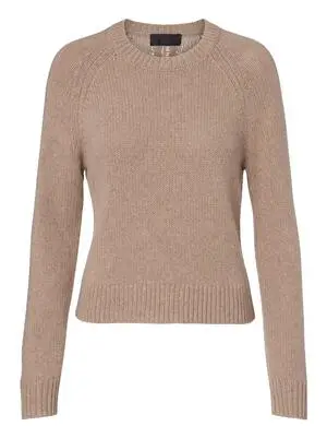 NILI LOTAN Laurel Cashmere And Wool Sweater - Beige