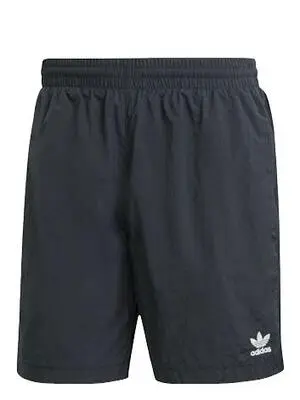Adidas Trefoil Essentials Woven Shorts - Black White