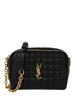 Saint Laurent Casandra Matelasse Bag - Black
