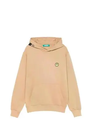BARROW Logo-print Hoodie - Neutrals