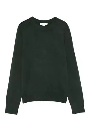 Vince Crew-neck Cashmere Sweater - Green