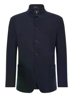 BOGGI MILANO Mandarin-Collar Blazer
