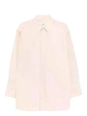 Ami Edge-stitching Shirt - Pink