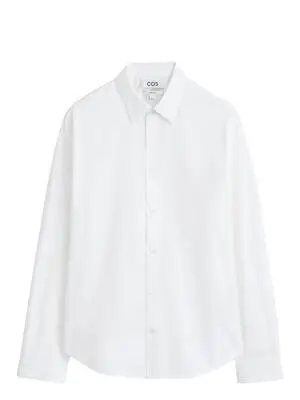 Cos Classic Cotton Shirt - White